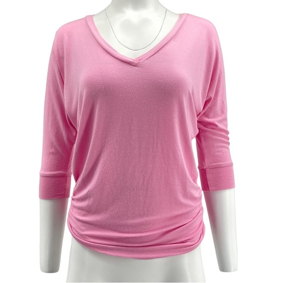By Johnny | Tops | Johnny Was Made By Johnny Pink Ruched Tunic Top S ...